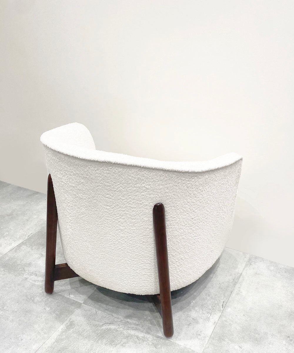 Coco Teak Barrel Chair | Zufolo Designs