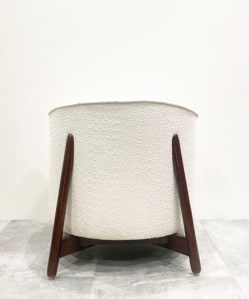 Coco Teak Barrel Chair | Zufolo Designs