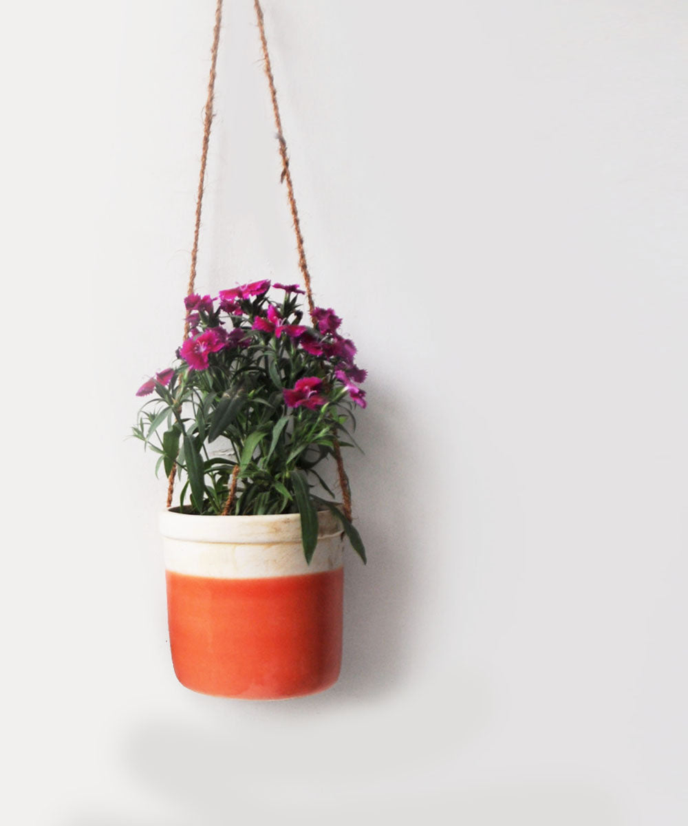 Tangerine Hanging Planter | Zufolo Designs